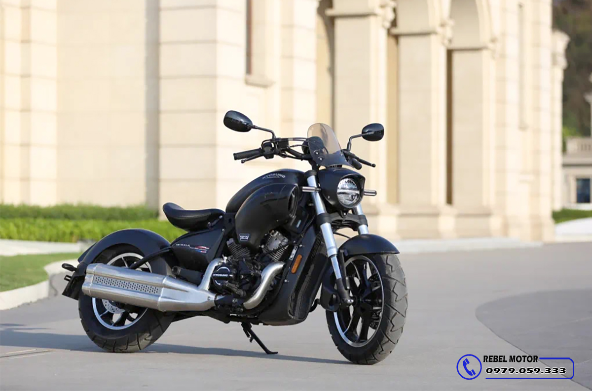 Hyosung GV300R 2023, Cruiser pha lẫn phong cách Bobber, dành cho giời trẻ